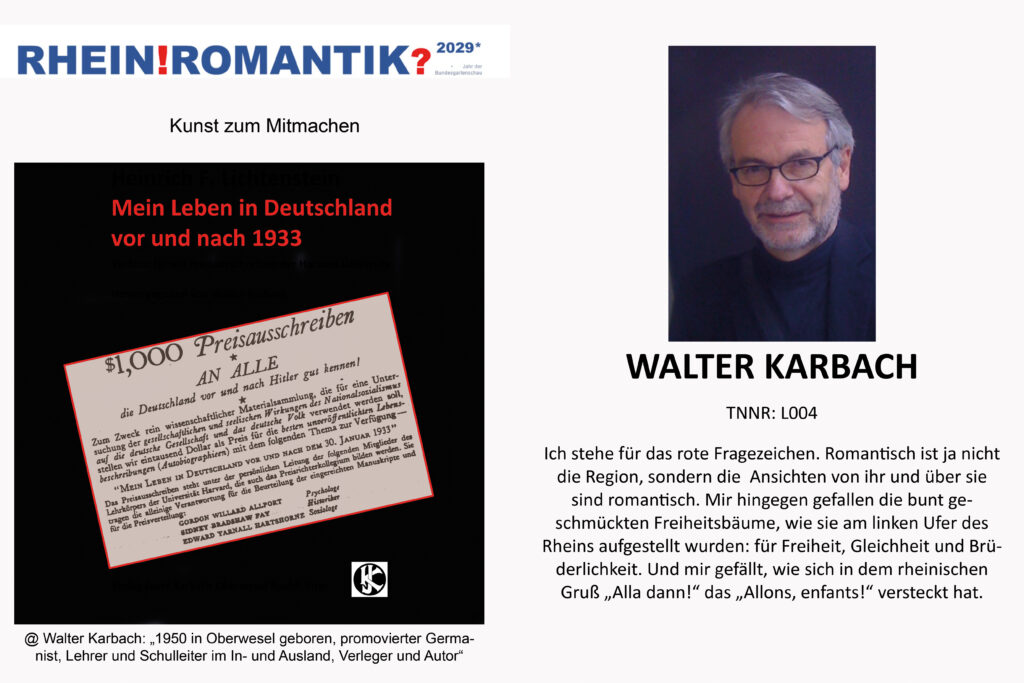 Lesung – RHEIN!ROMANTIK? Kunst zum Mitmachen!